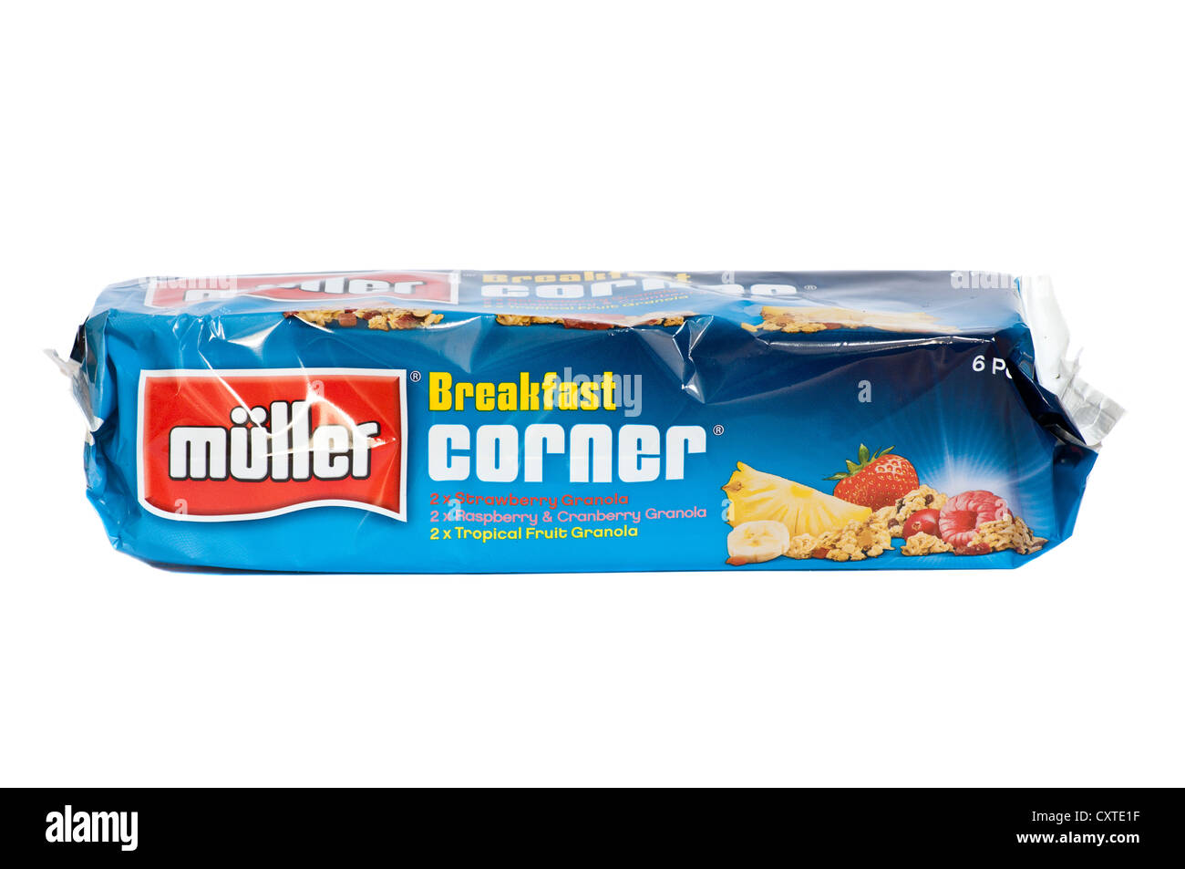 Pack Of Muller Breakfast Corner Stock Photo - Alamy