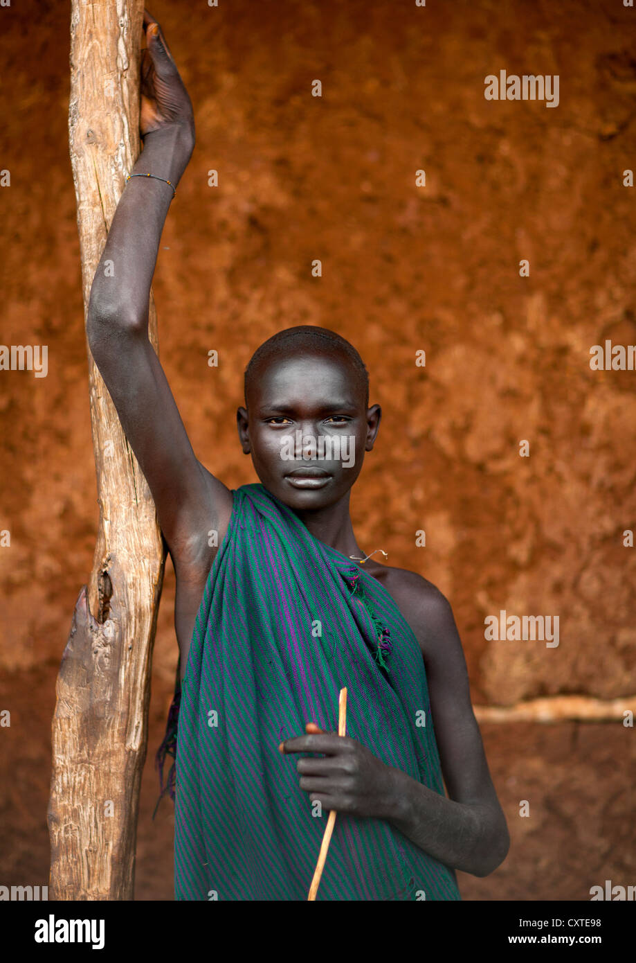 Suri Tribe Man, Kibish, Omo Valley, Ethiopia Stock Photo - Alamy