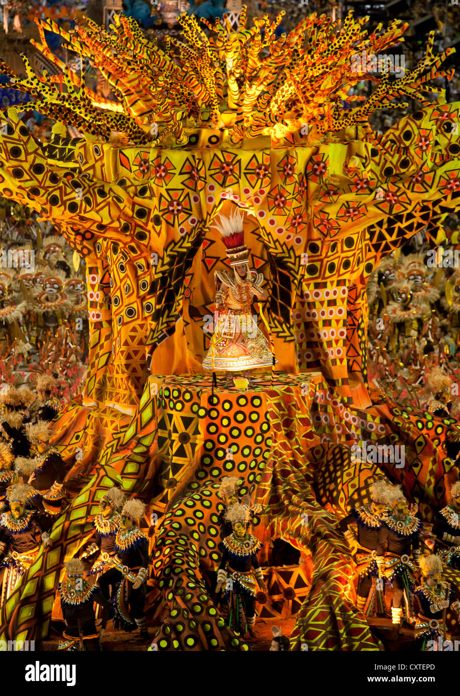 Elaborate Float in Carnival Rio de Janeiro Brazil Stock Photo - Alamy