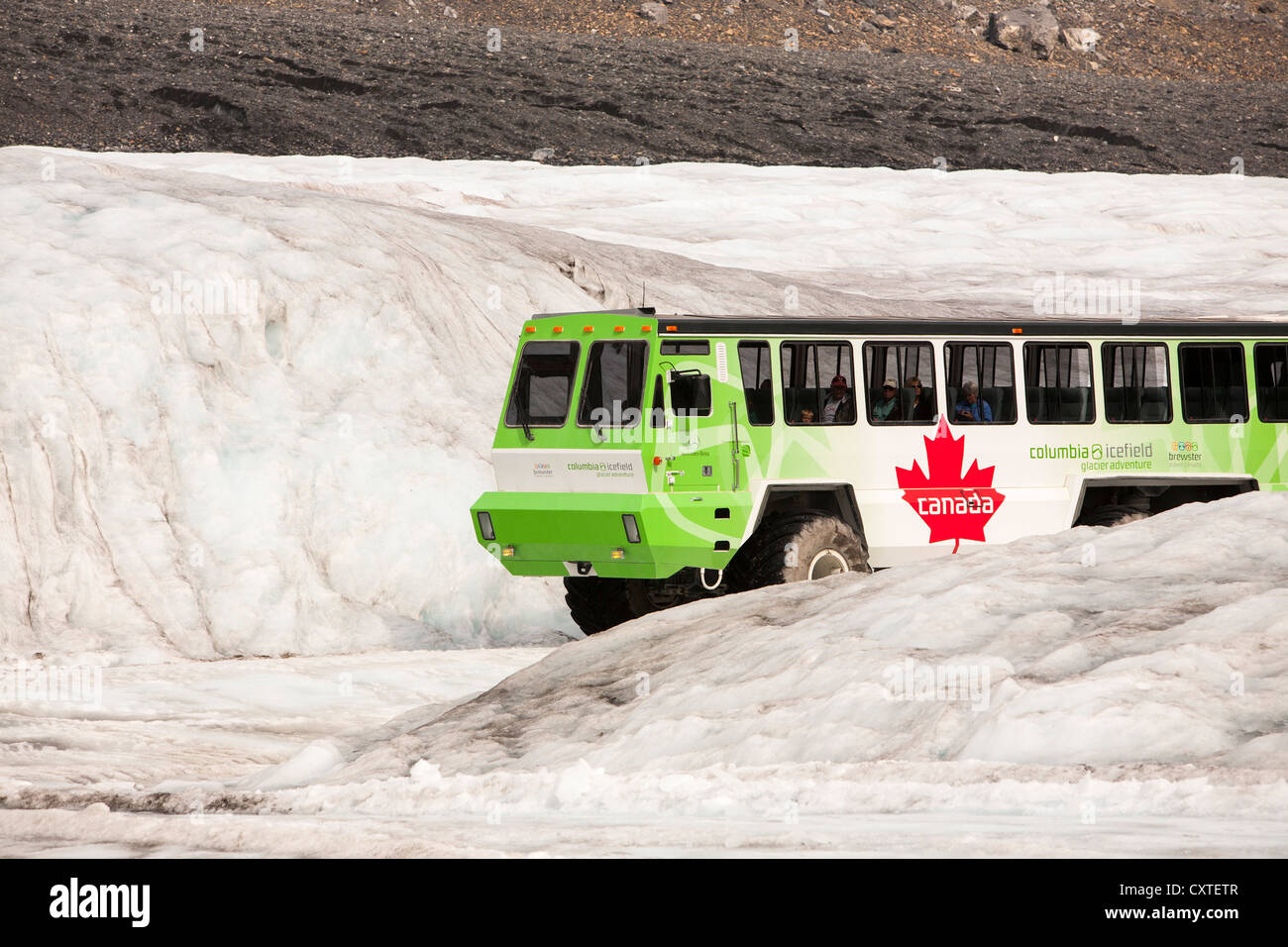 Ice buggy's on the athabasca glacier hi-res stock photography and ...