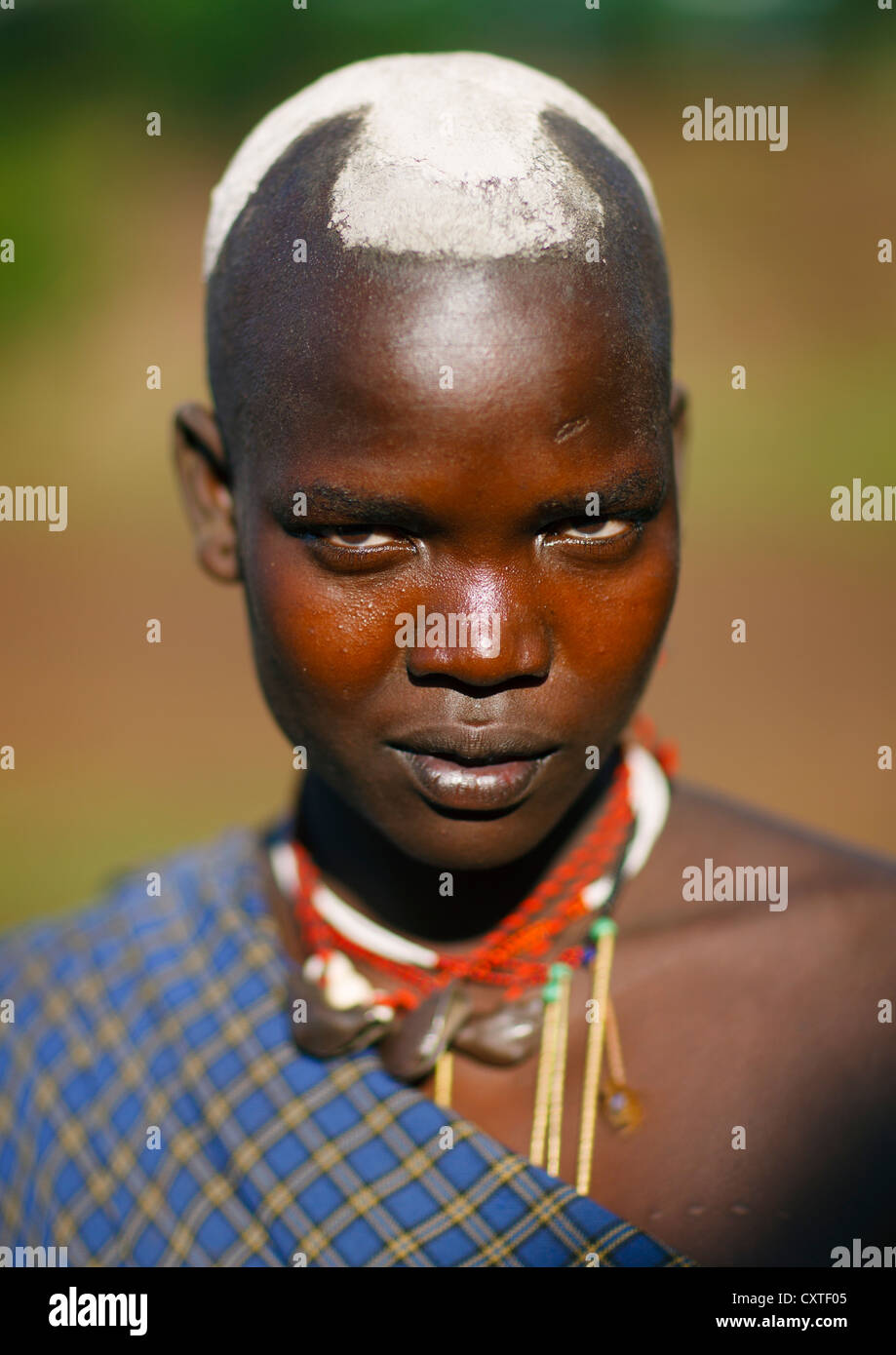 Bodi tribe woman hana mursi hi-res stock photography and images - Alamy