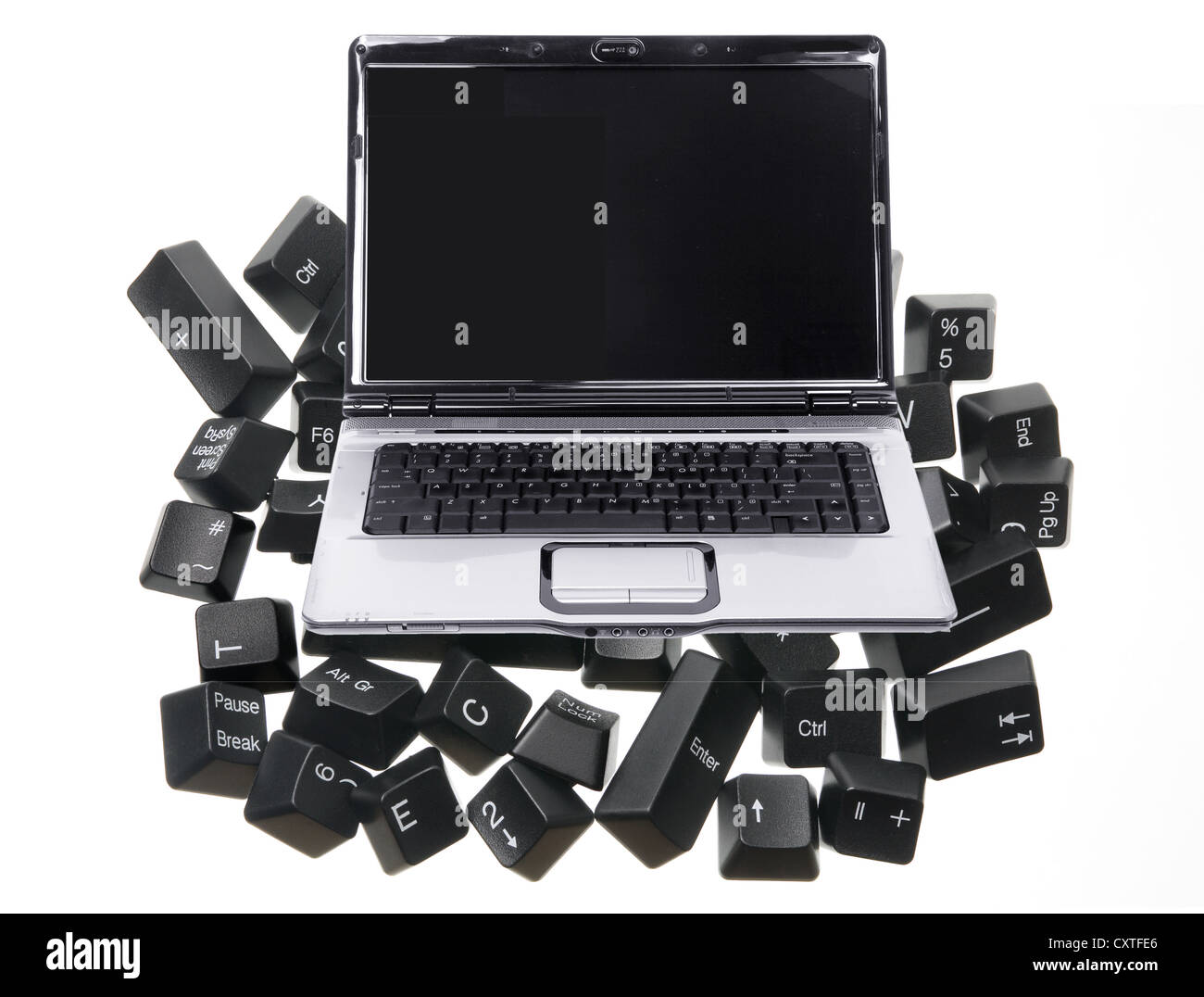 Laptop and Computer Keys Stock Photo - Alamy