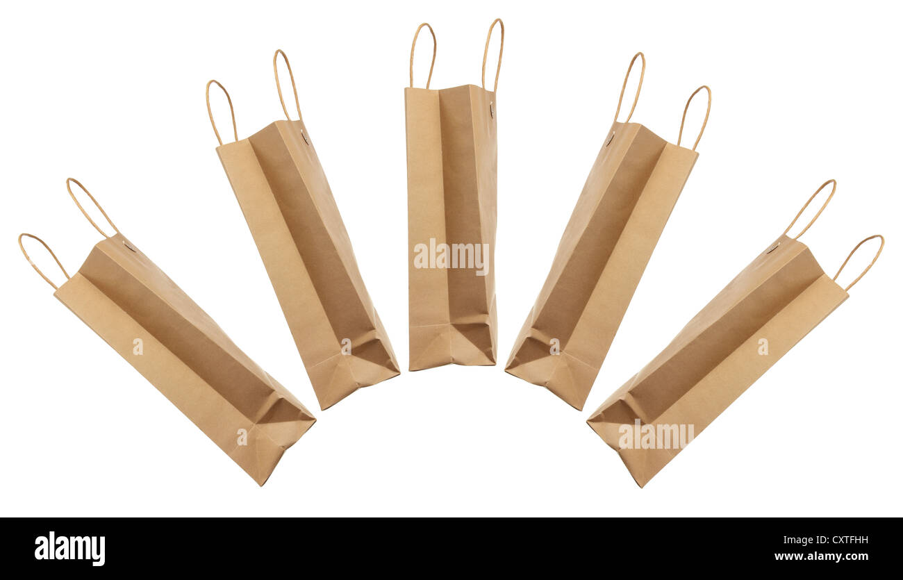 Brown Paper Bags Stock Photo - Alamy
