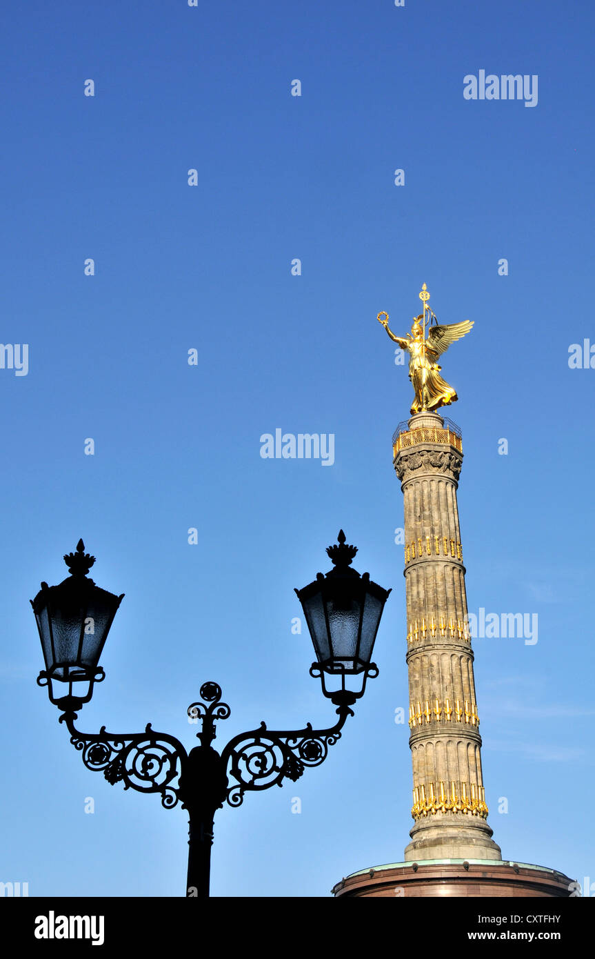 Siegessaüle Victory column Grossen stern Berlin Germany Stock Photo - Alamy