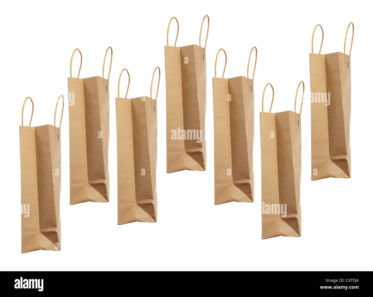 Brown Paper Bags Stock Photo - Alamy