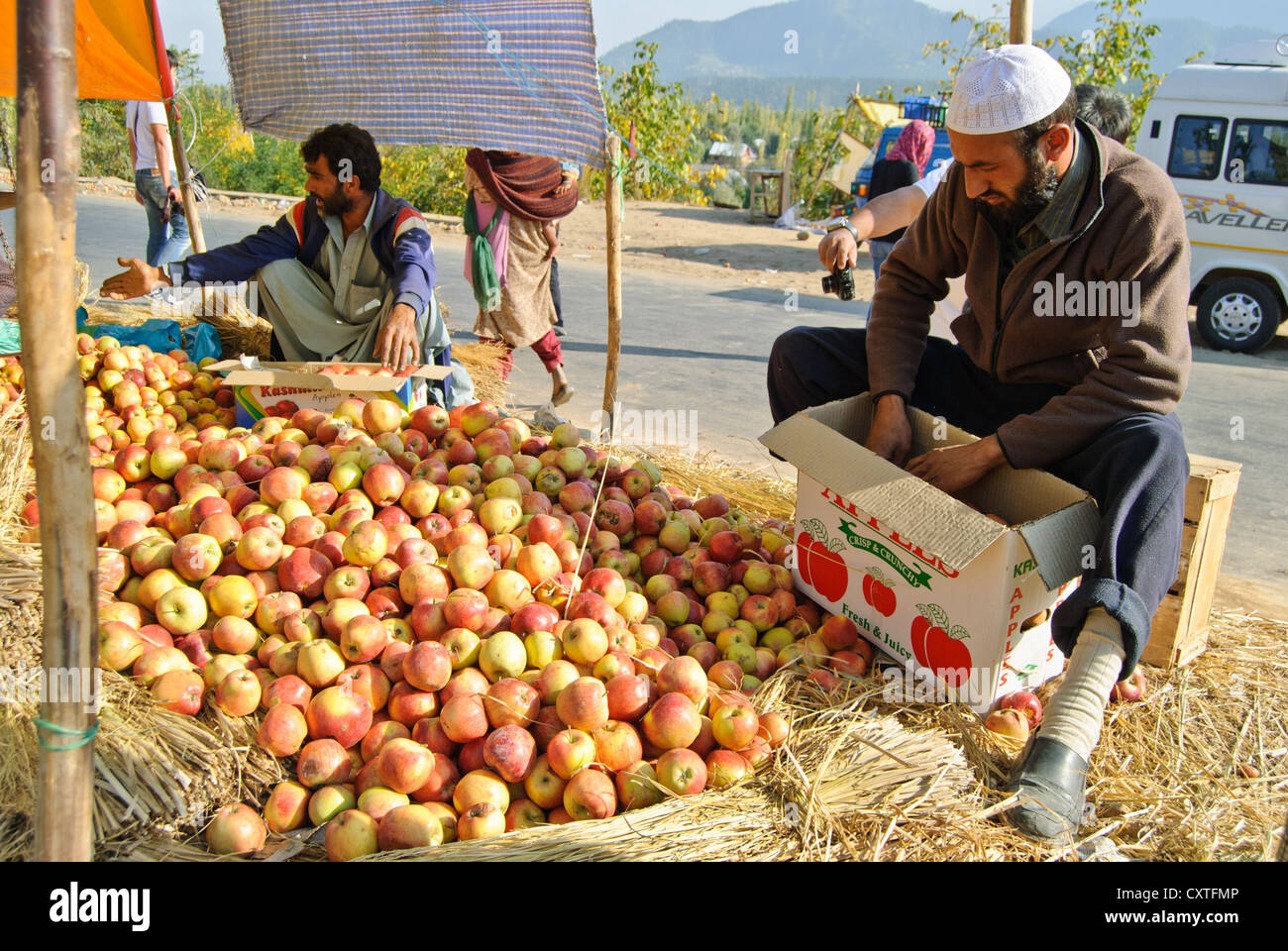 Kashmir apples hi-res stock photography and images - Alamy