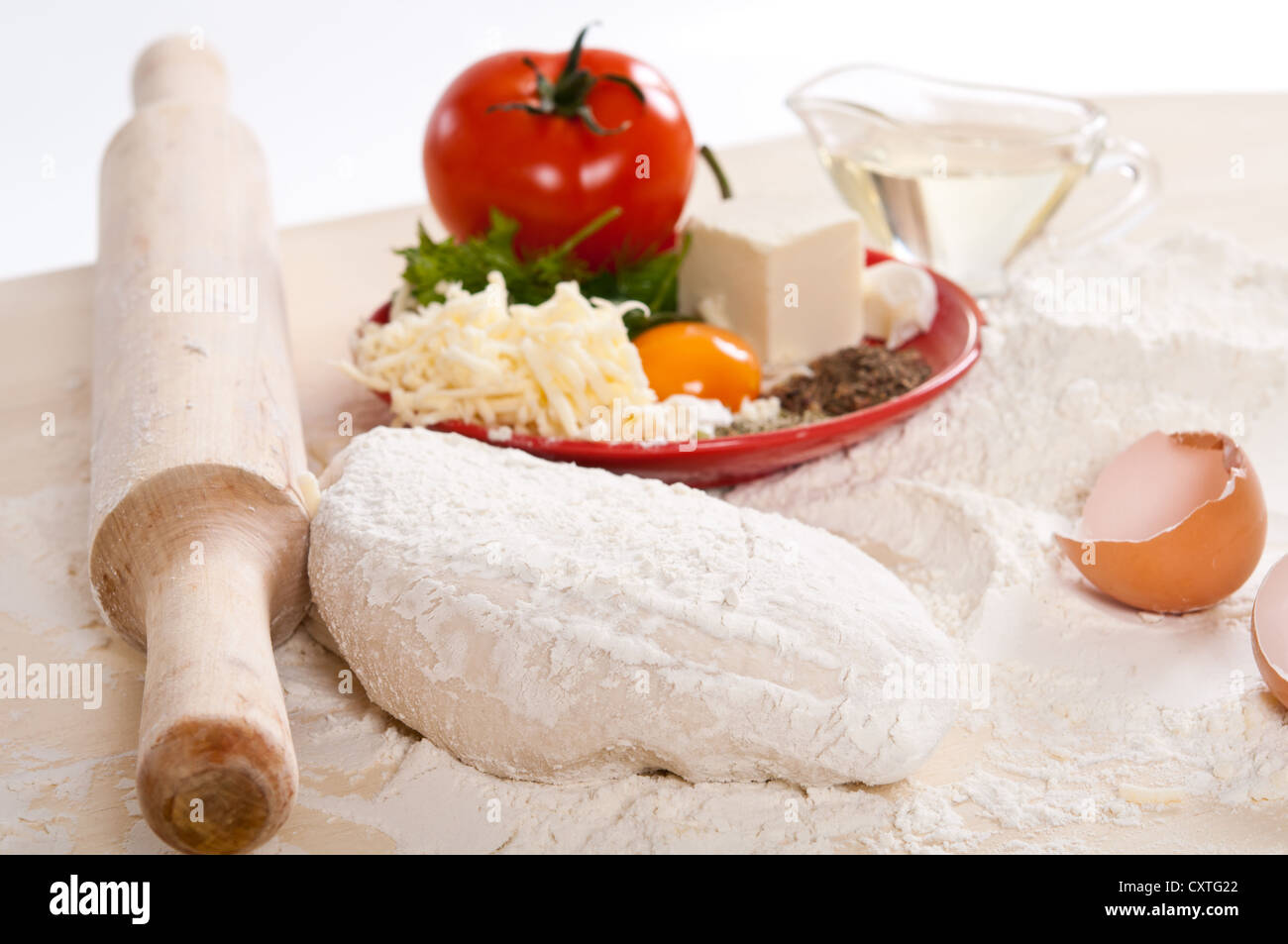 Pizza ingredients hi-res stock photography and images - Alamy