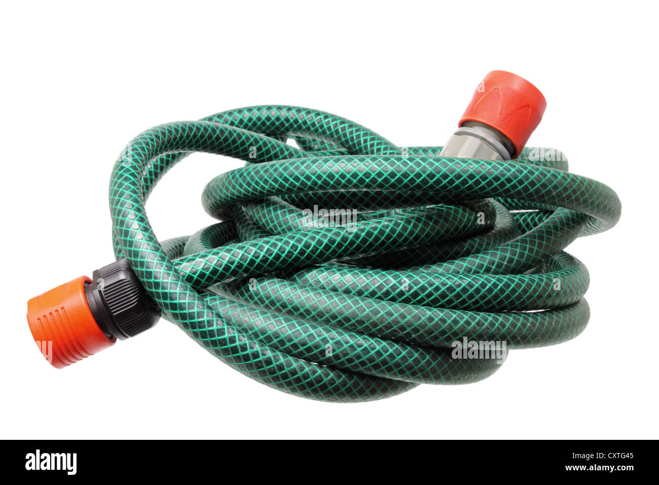 Rubber coil hosepipe hi-res stock photography and images - Alamy