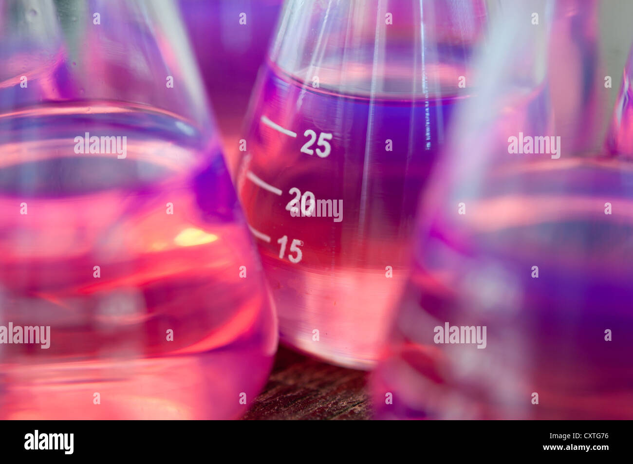 test tubes with a chemical reagents Stock Photo - Alamy