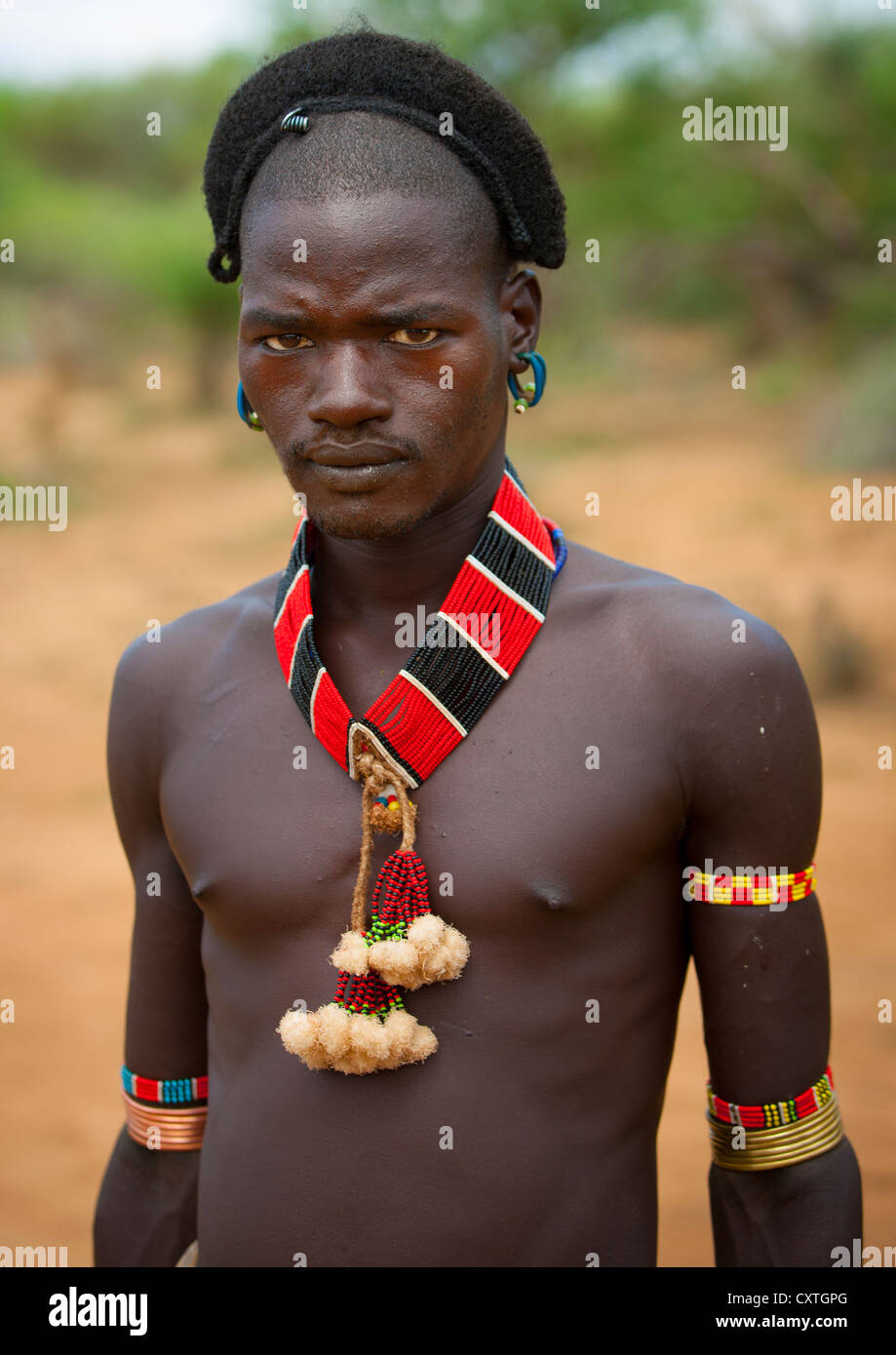Mr Kapa, Hamer Tribe Man, Turmi, Omo Valley, Ethiopia Stock Photo - Alamy