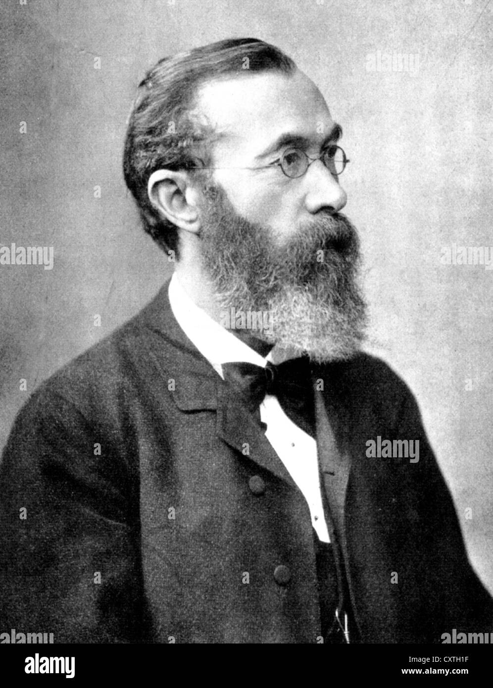 Wilhelm Wundt 1832 1920 German Philosopher And Doctor One Of Th Founders Of Psychology Stock