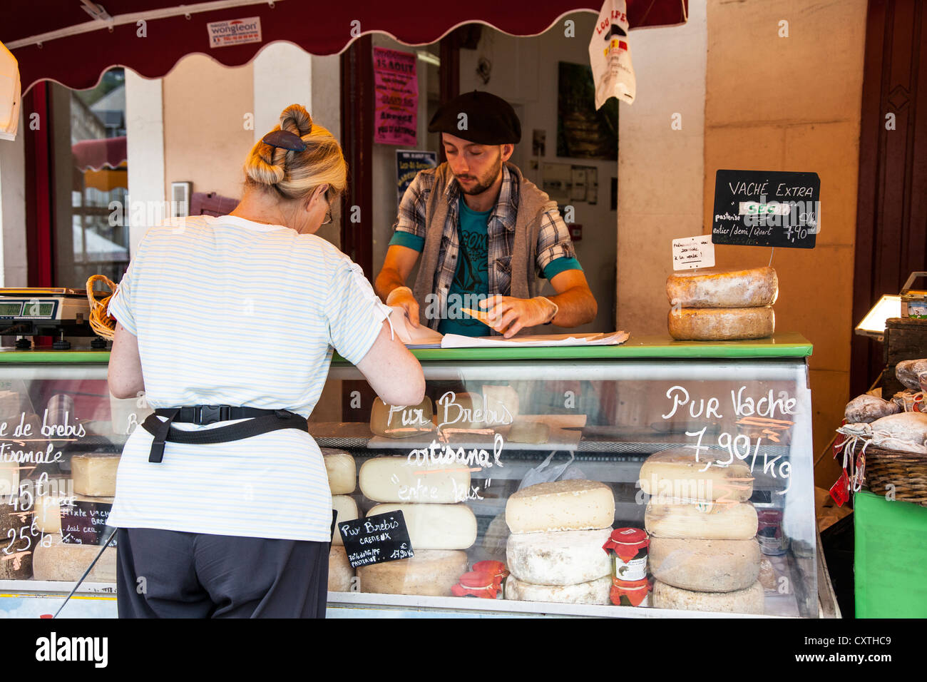 Beret france hi-res stock photography and images - Alamy