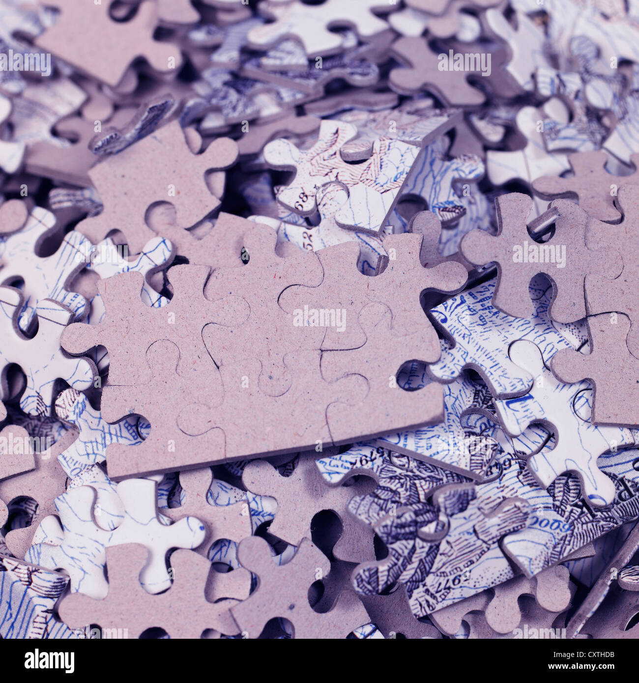 Jigsaw puzzle pieces Stock Photo - Alamy