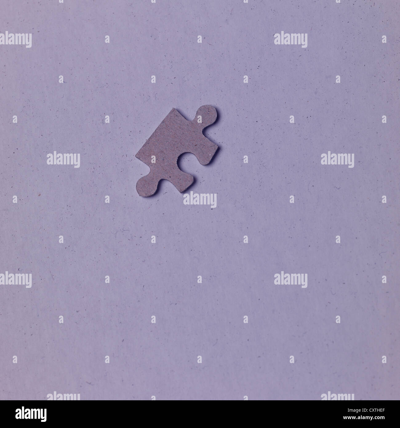 Single jigsaw puzzle piece Stock Photo - Alamy