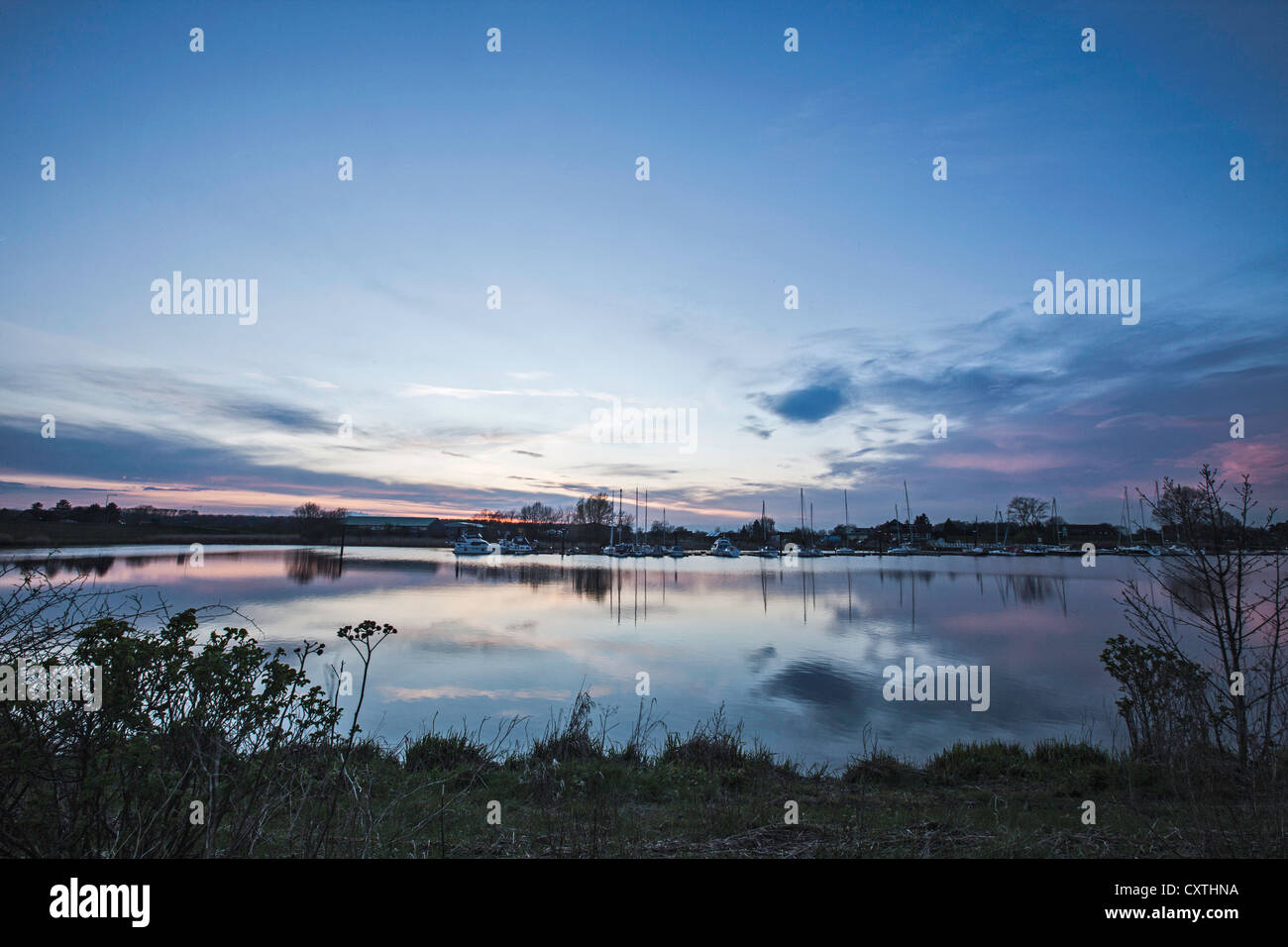 Europe river, blue sky hi-res stock photography and images - Alamy