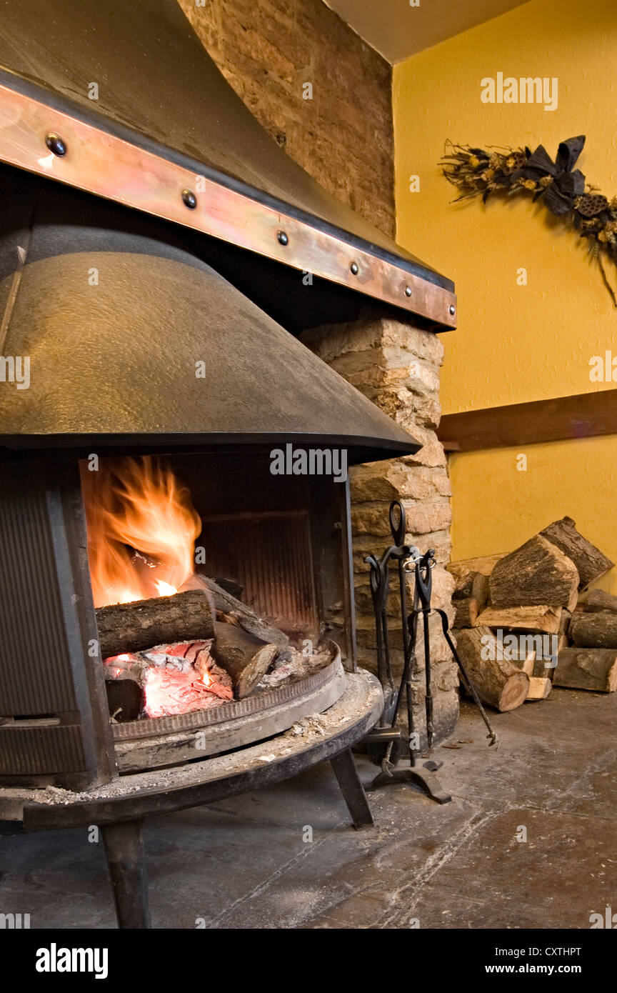 duke of Marlborough open fireplace Stock Photo - Alamy