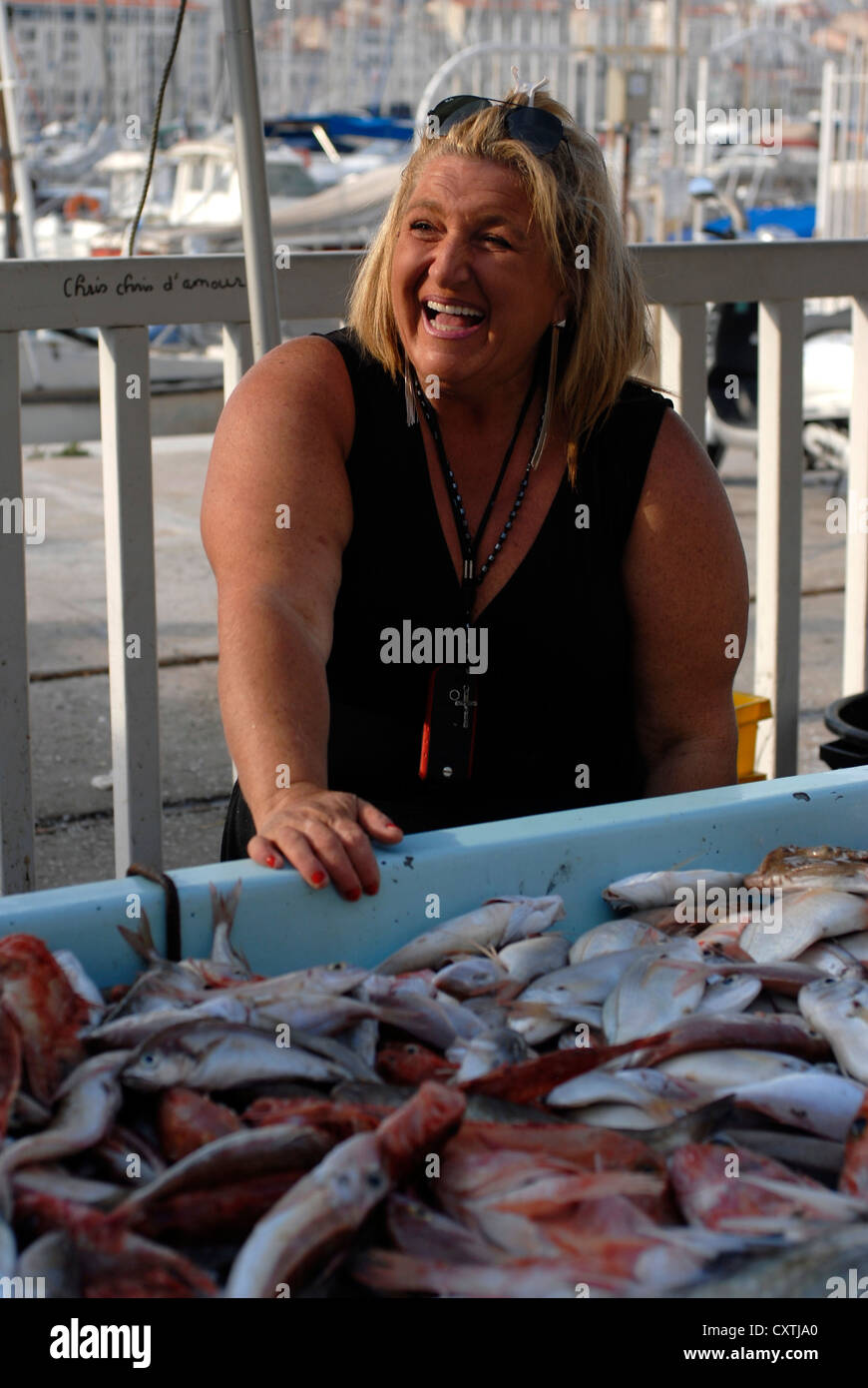 Christine, Fish Market, Marche aux Poissons, Au Vieux Port , Marseille ...