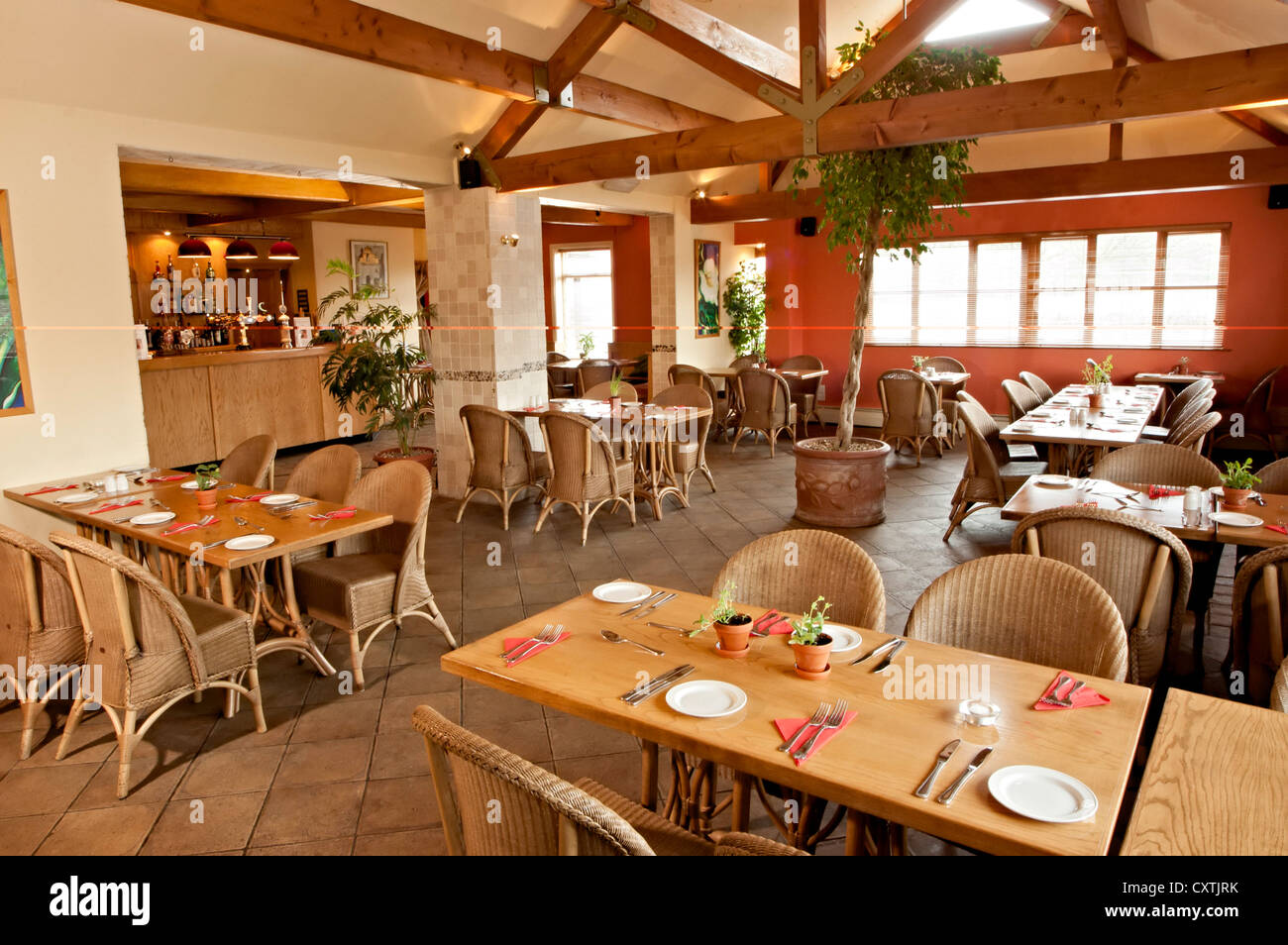 Empty cafe inside uk hi-res stock photography and images - Alamy