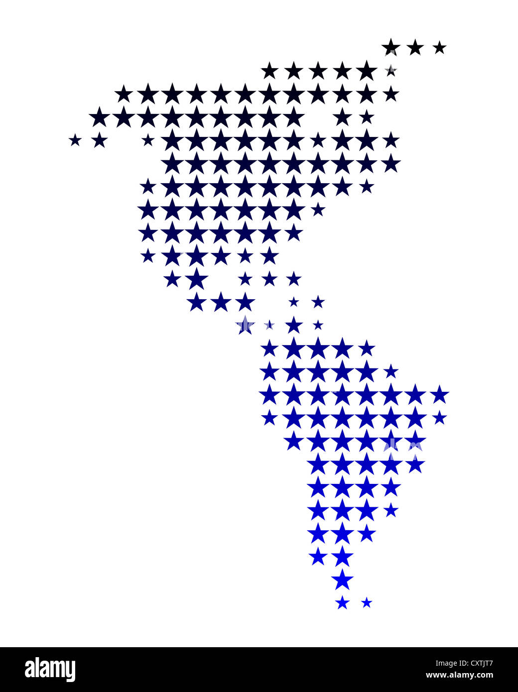 Map of America Stock Photo - Alamy