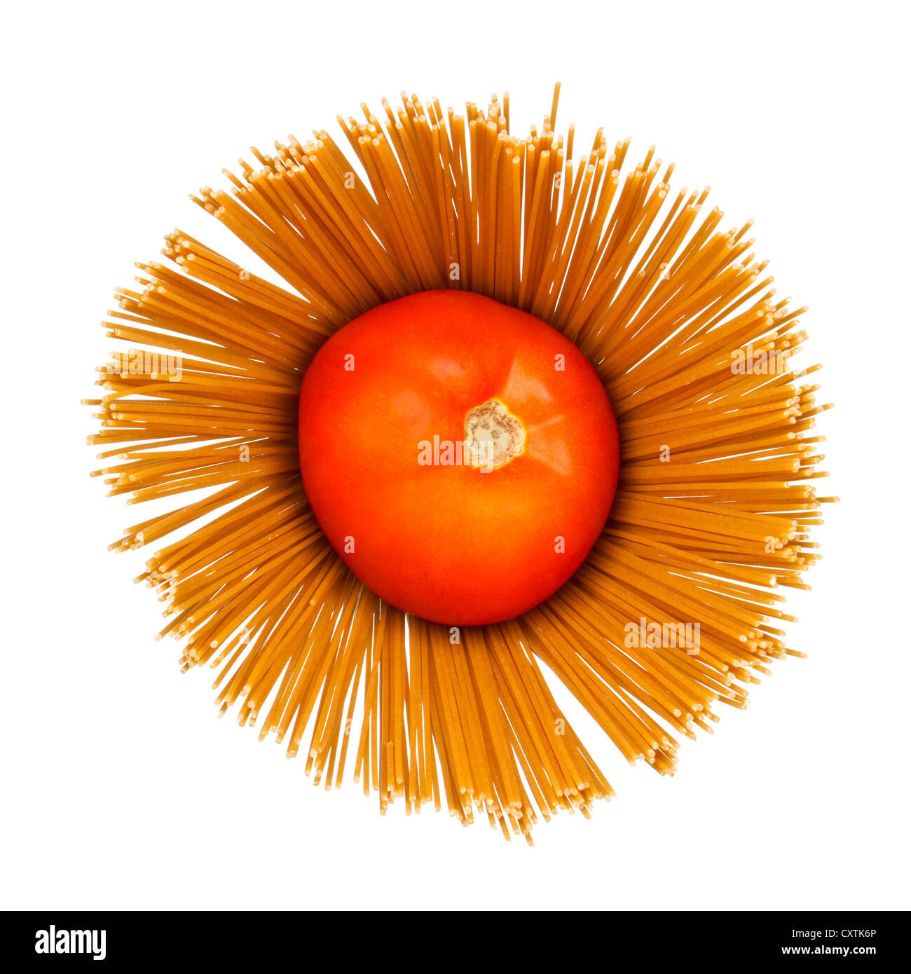 Angel hair spaghetti Cut Out Stock Images & Pictures - Alamy