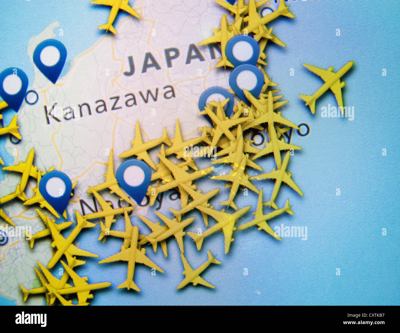 Airspace Map High Resolution Stock Photography and Images - Alamy