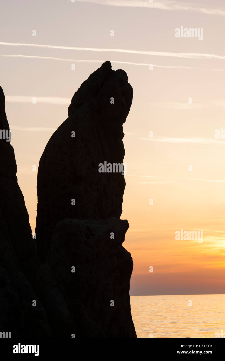 A phallic shaped rock in Myrina on Lemnos, Greece Stock Photo - Alamy