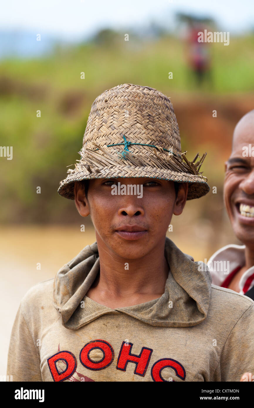 Portrait of a Diamond Digger in the Diamond Mines of Cempaka, Indonesia ...