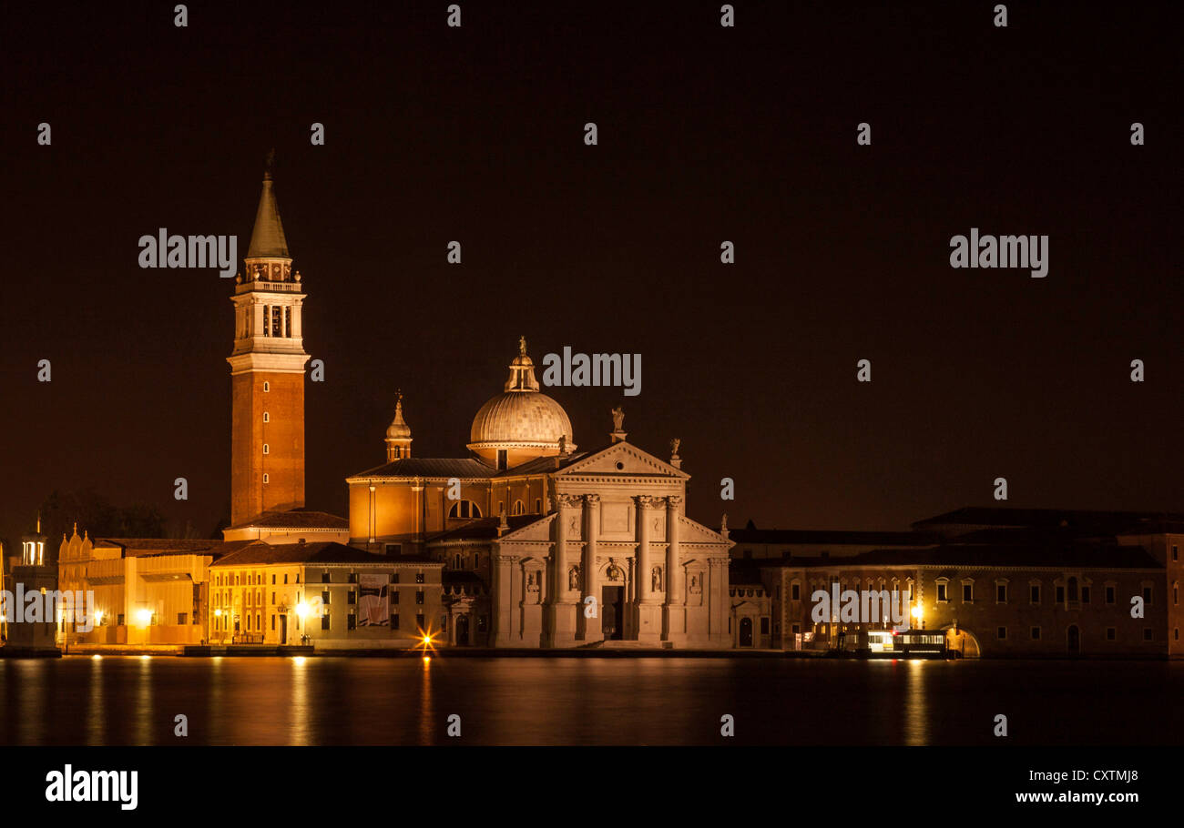 Venice at night Stock Photo - Alamy