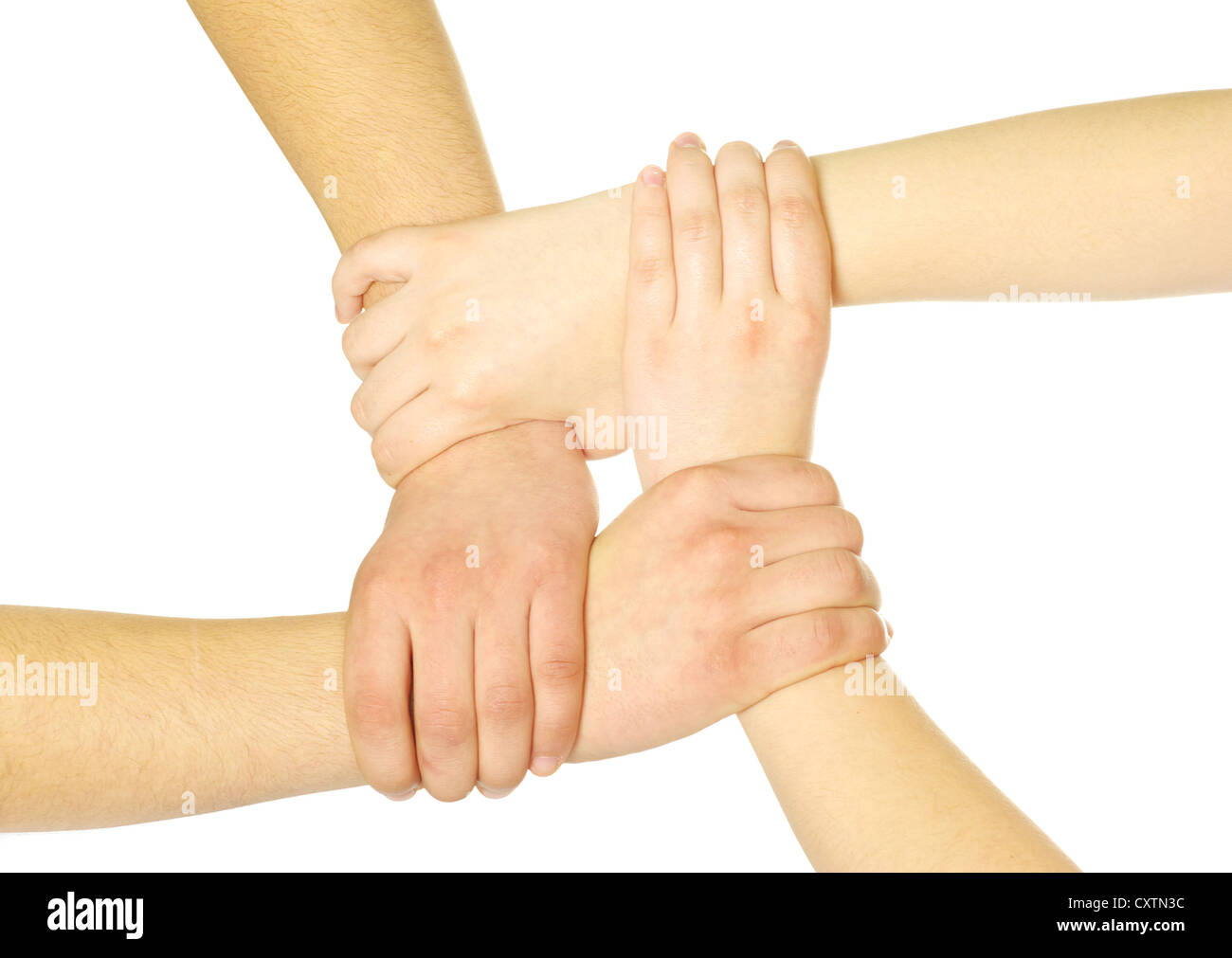 hands isolated on a white background Stock Photo - Alamy