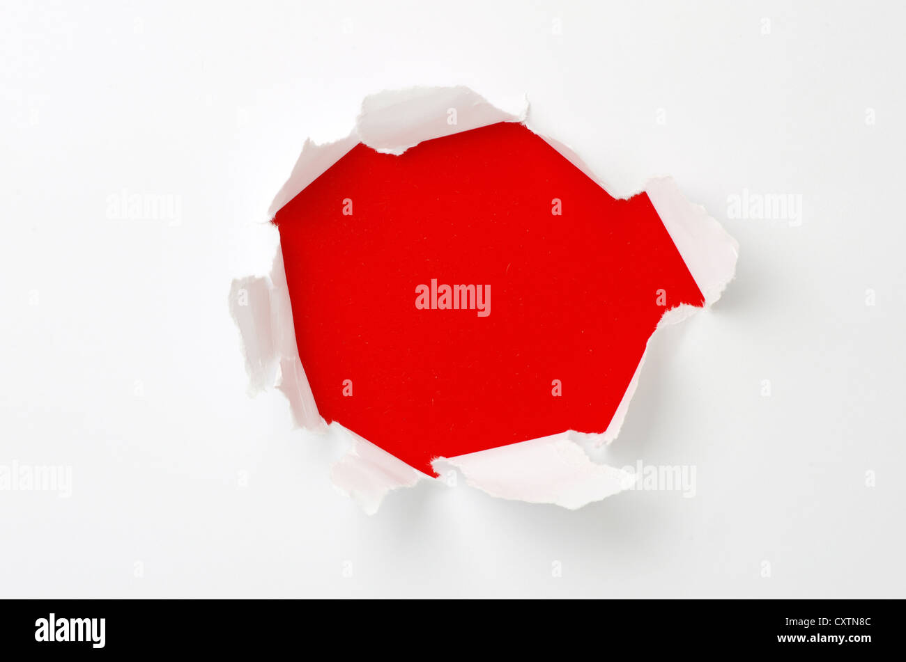 torn paper with space for your message Stock Photo - Alamy