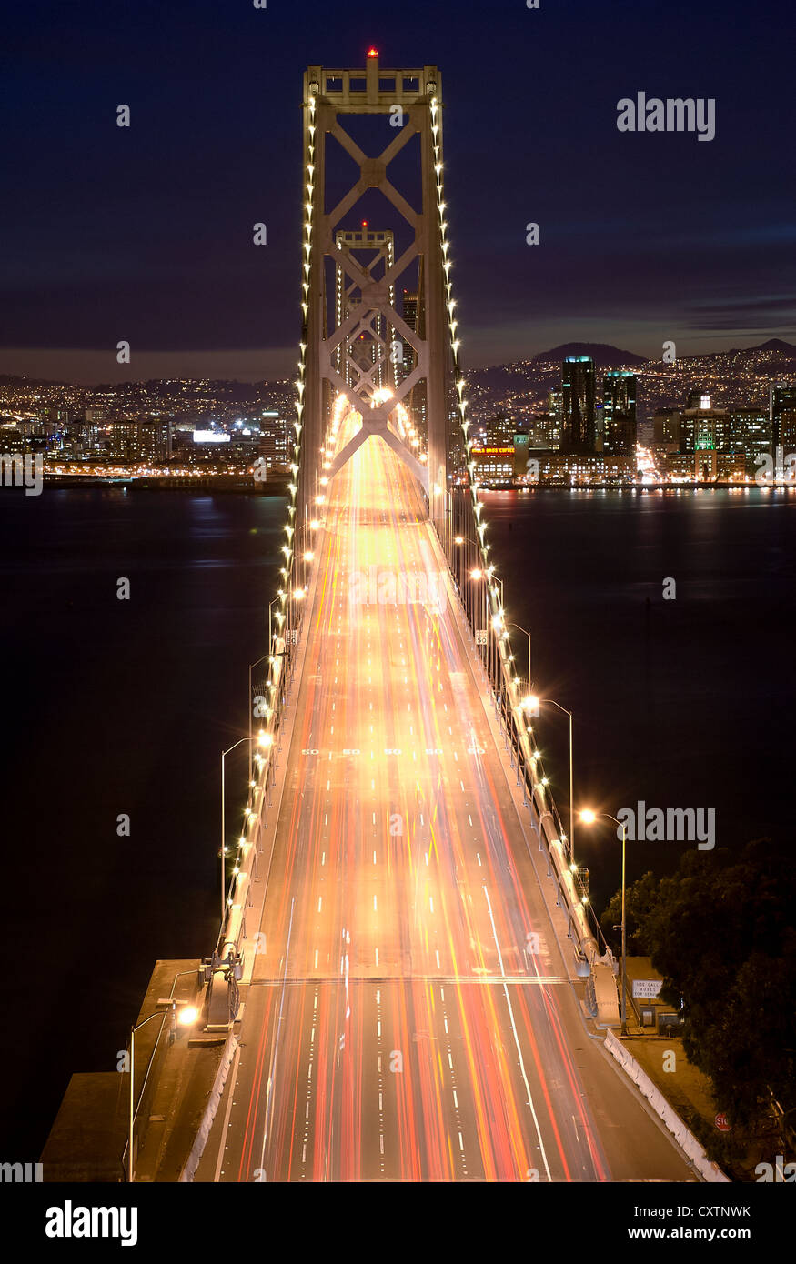San Francisco Bay Bridge Stock Photo - Alamy