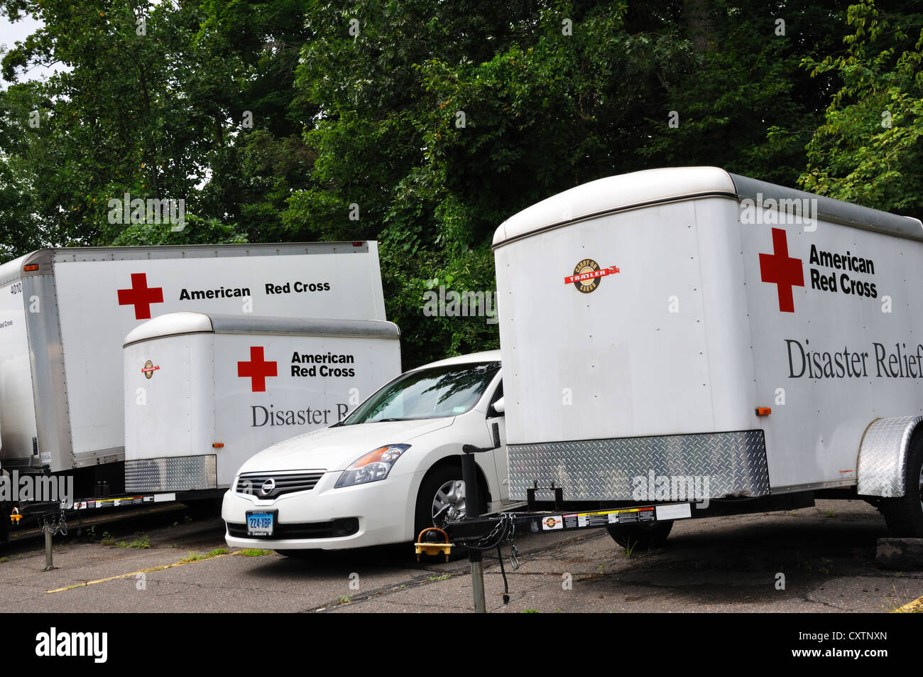 American red cross disaster relief vehicle hi-res stock photography and ...