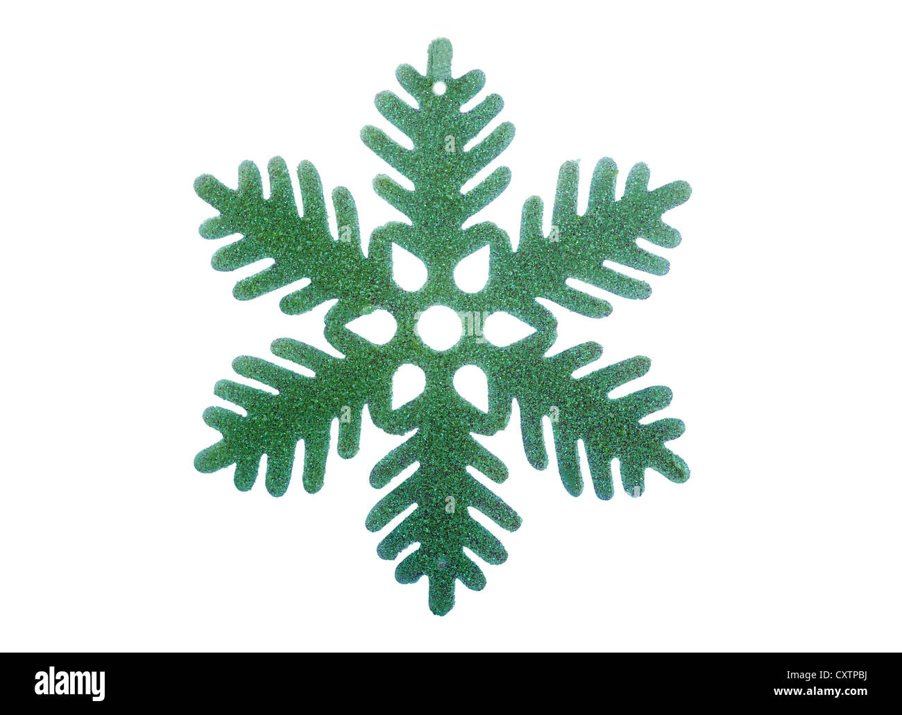 snowflakes isolated on white background Stock Photo - Alamy