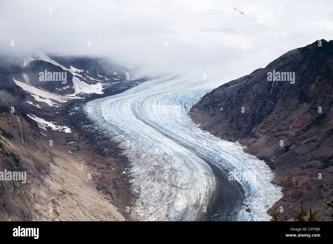 Salmon Glacier at Hyder Alaska Stock Photo - Alamy