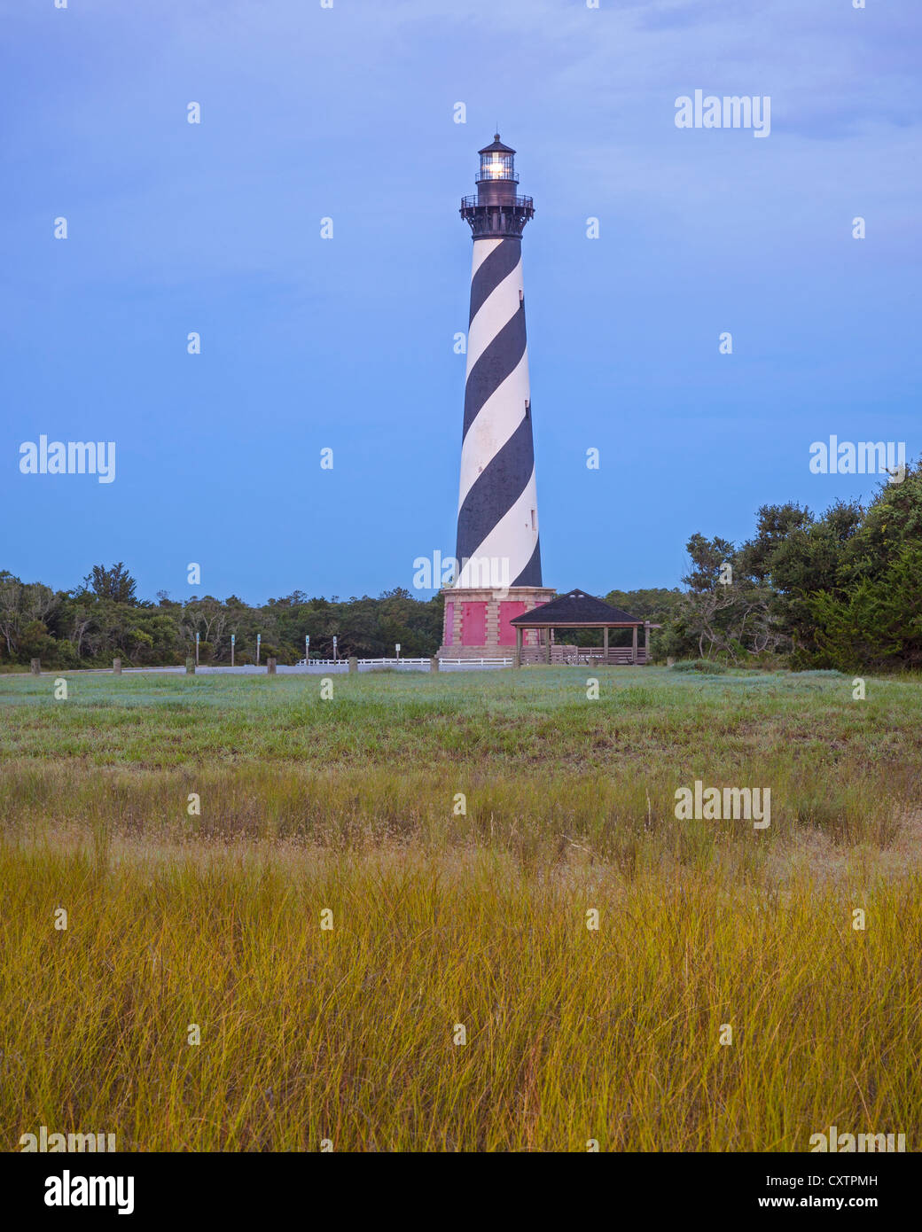 Cape Hatteras National Seashore, NC: Cape Hatteras Lighthouse (1870) at ...