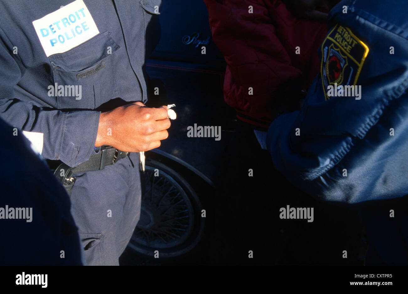 Detroit police department narcotics officer hi-res stock photography ...