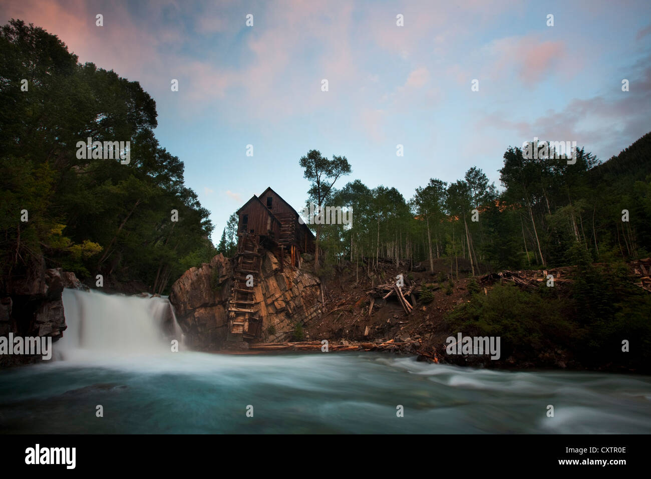 Crystal Mill, Crystal City Ghost Town - Colorado, White River National ...