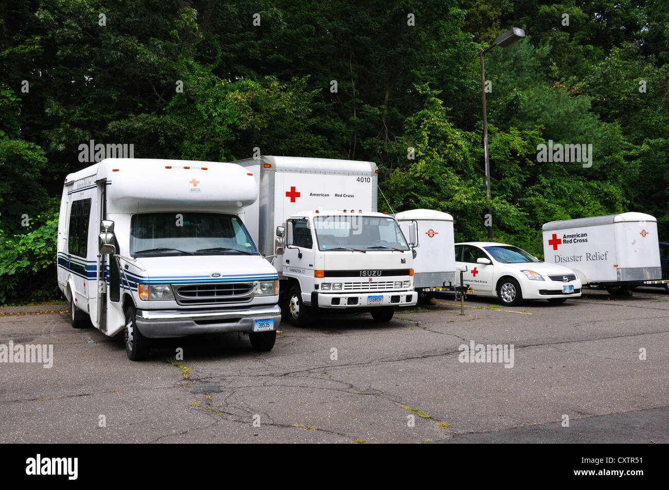 American Red Cross Disaster Relief Vehicle High Resolution Stock ...