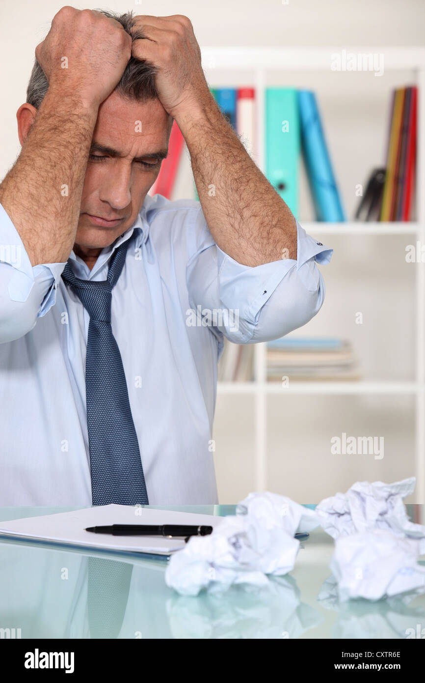 Uninspired man hi-res stock photography and images - Alamy