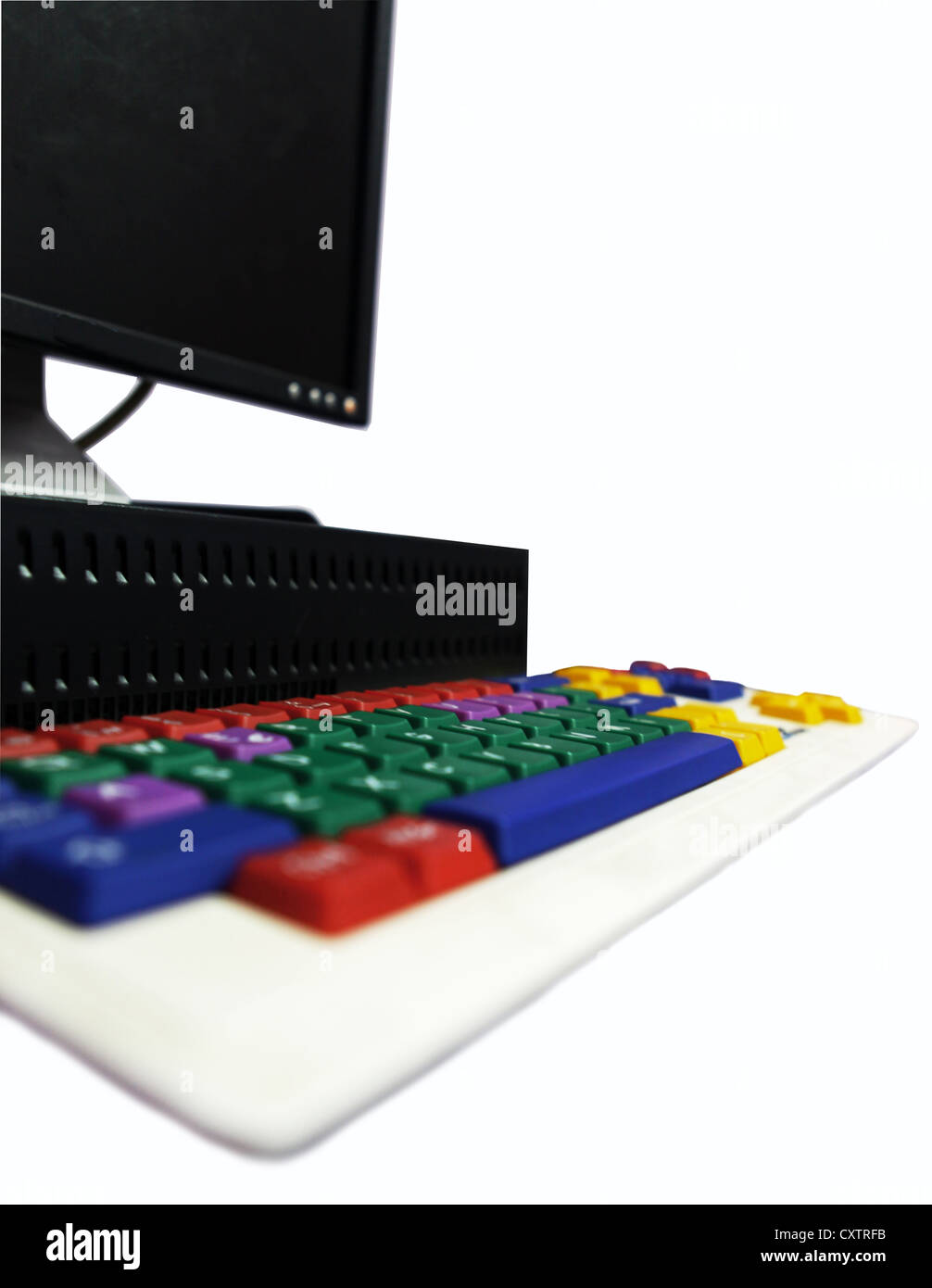 Use computer with kids hi-res stock photography and images - Alamy