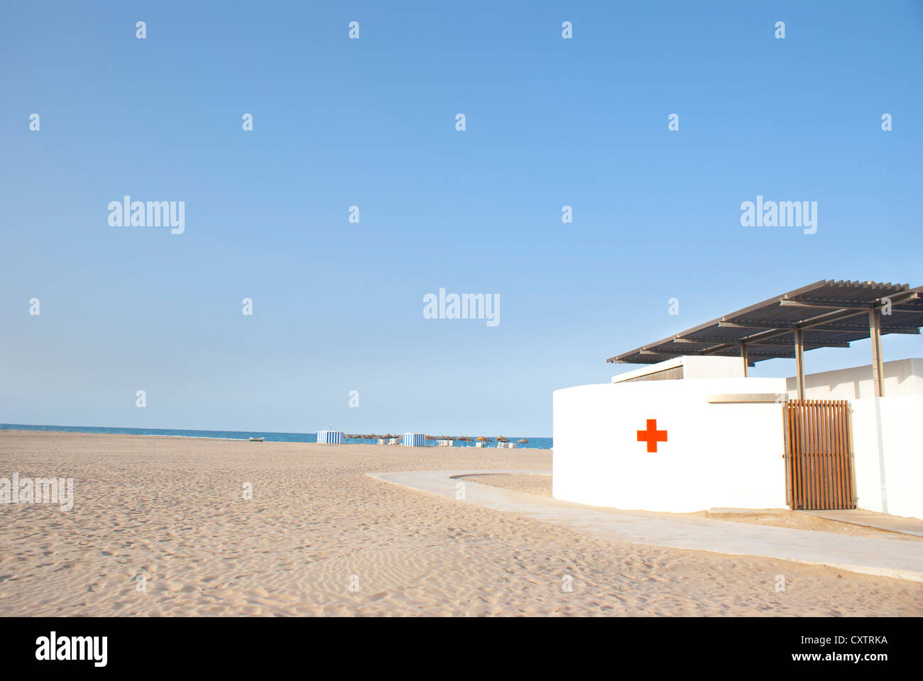 Attention beach hi-res stock photography and images - Alamy