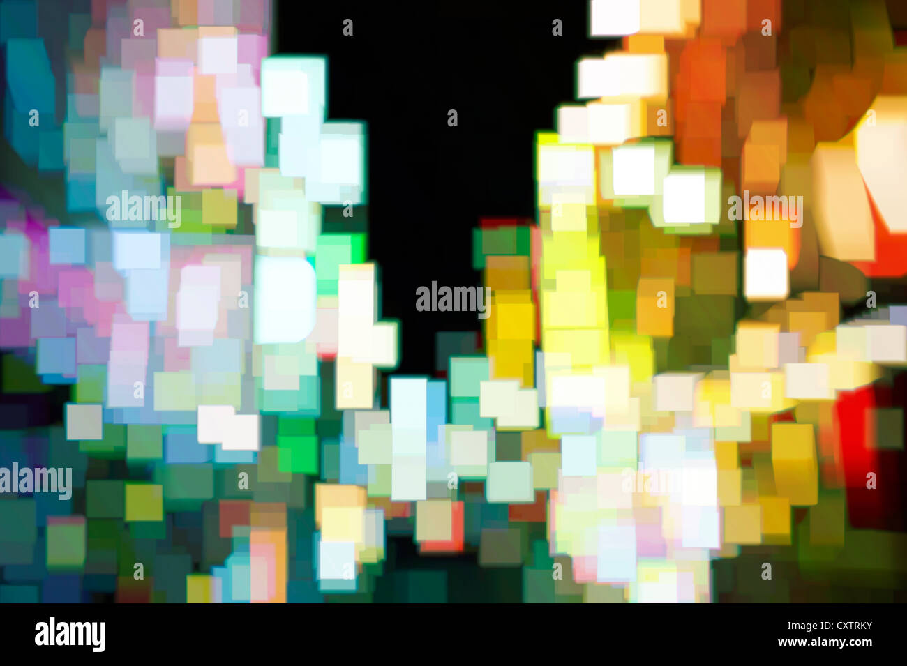 Abstract design expressions in lights and color Stock Photo - Alamy