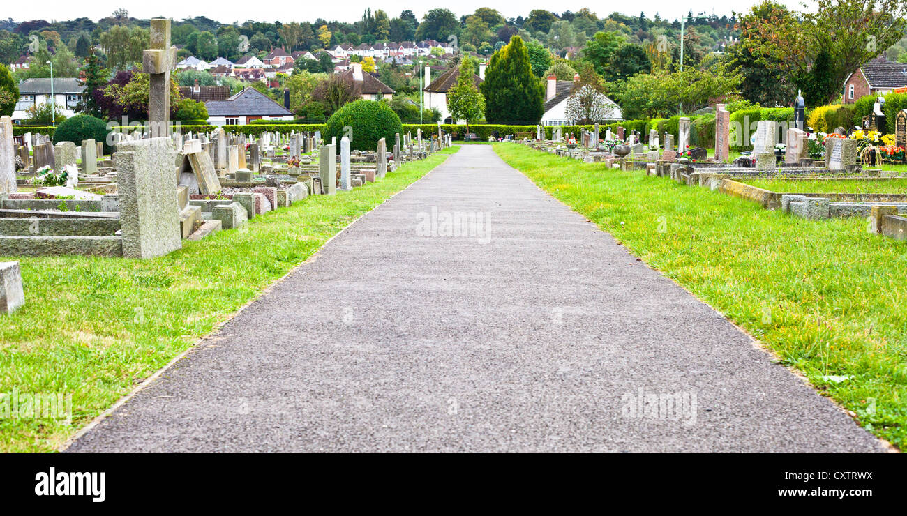 Cemetery Uk Path High Resolution Stock Photography and Images - Alamy