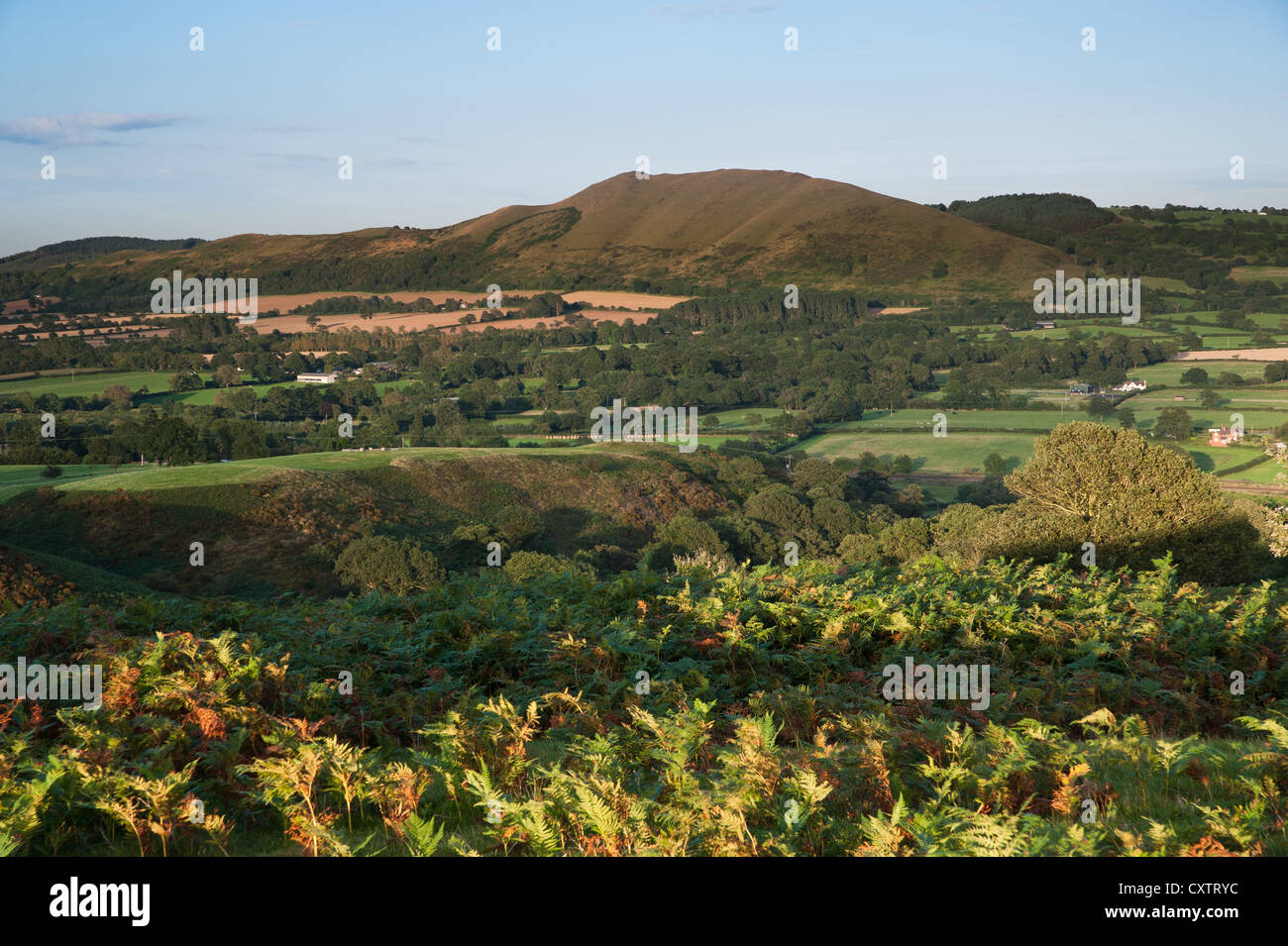 The Lawley, Church Stretton, Shropshire Hills Stock Photo - Alamy