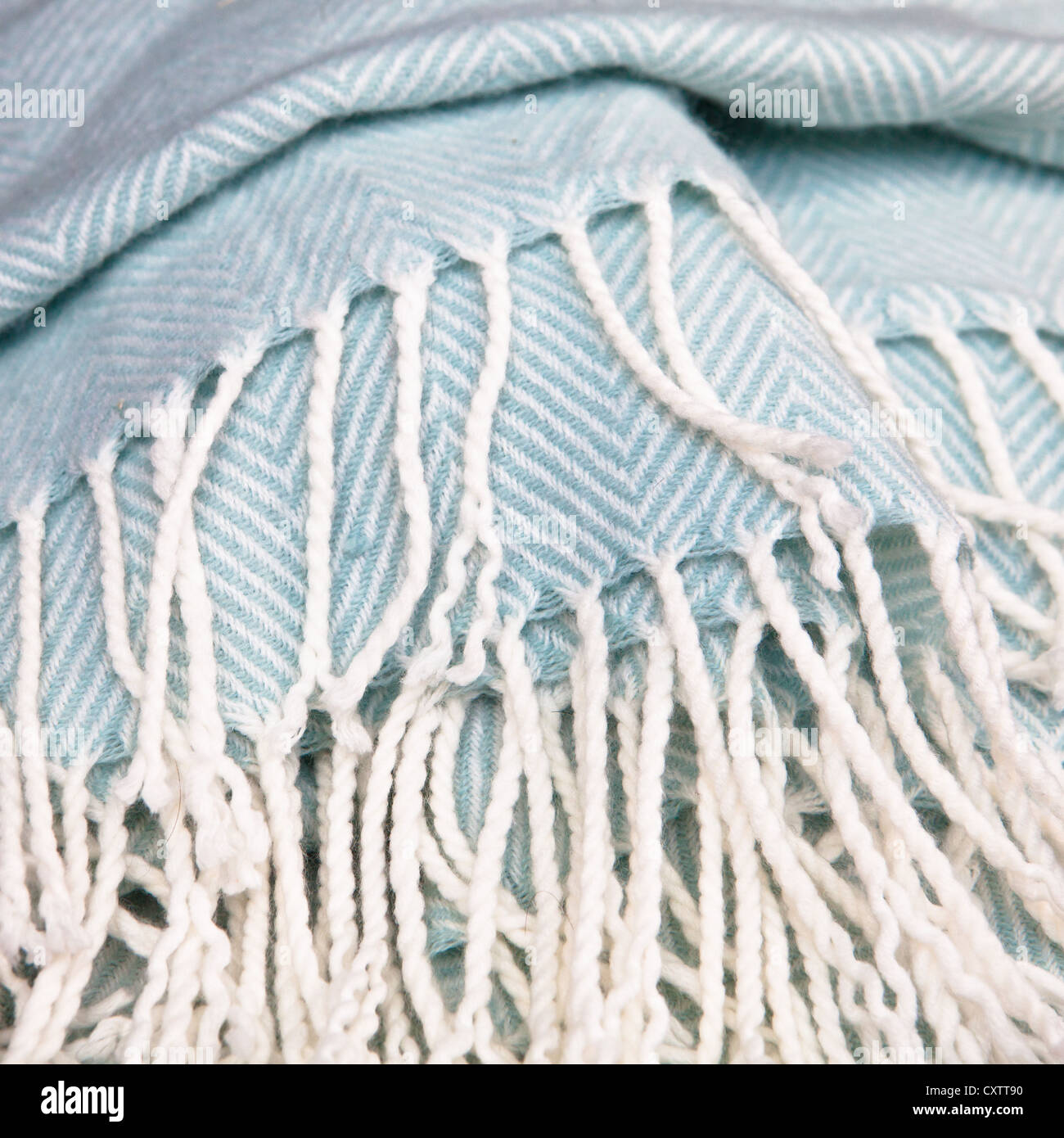 Turquoise blanket hi-res stock photography and images - Alamy