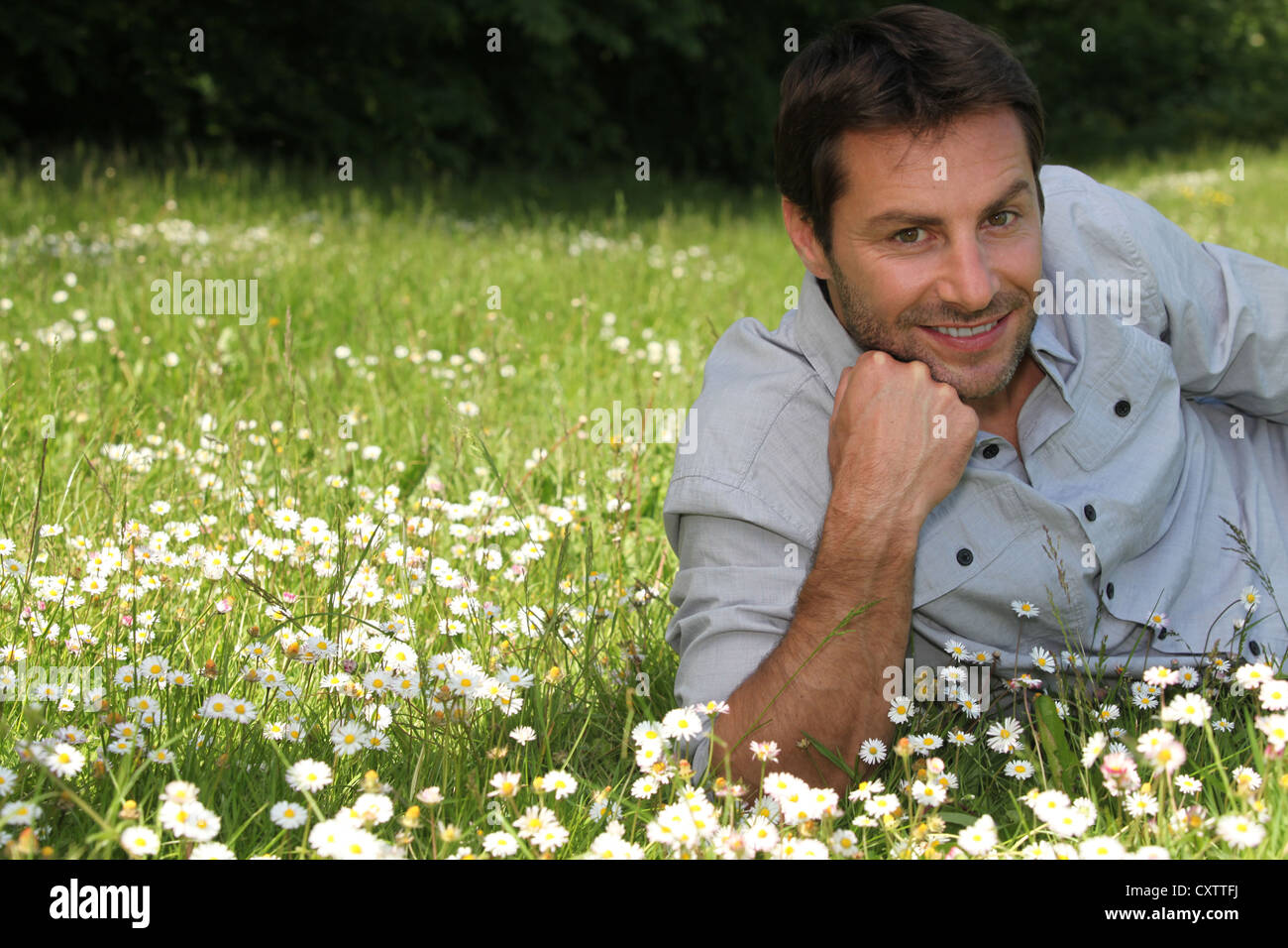 portrait of a man Stock Photo - Alamy