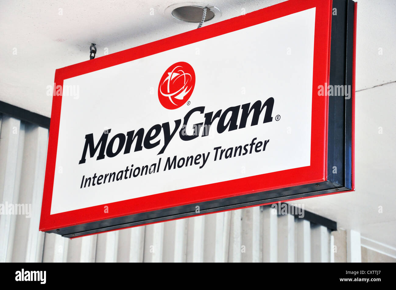 Moneygram money gram transfer wire hi-res stock photography and images ...