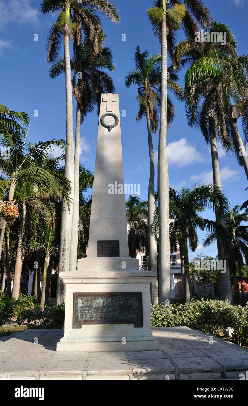 World War II Memorial, Nassau, Bahamas Stock Photo - Alamy