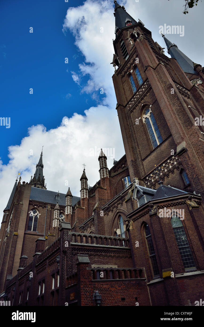 Church complex at city center of Delft, Netherlands Stock Photo - Alamy