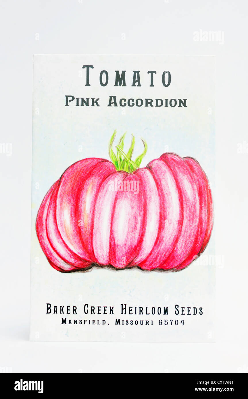 Tomato seed packet hi-res stock photography and images - Alamy